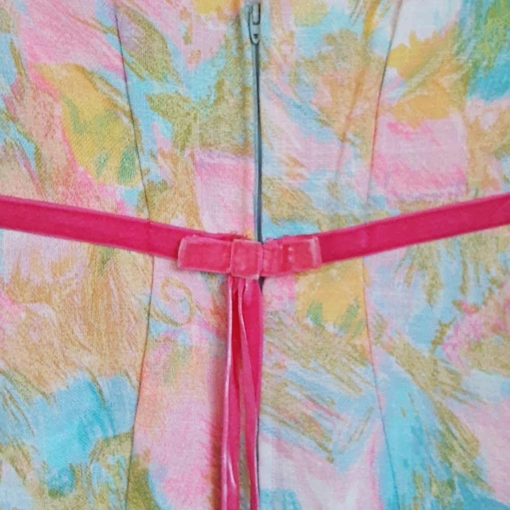 Vintage Lorrie Deb Maxi Prom Dress Circa 1966-1969 - Gem